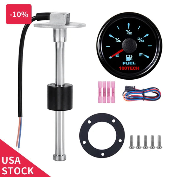 Fuel Level Sensor and Gauge Kit Series – 100techdirect